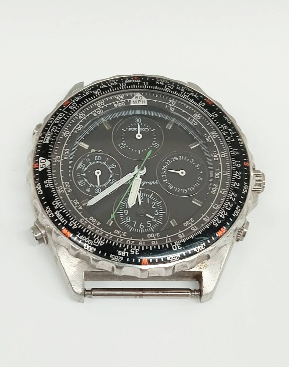 Yahoo!オークション - B366 SEIKO(7T34-6A20)クロノグラフ63g(動作未確...