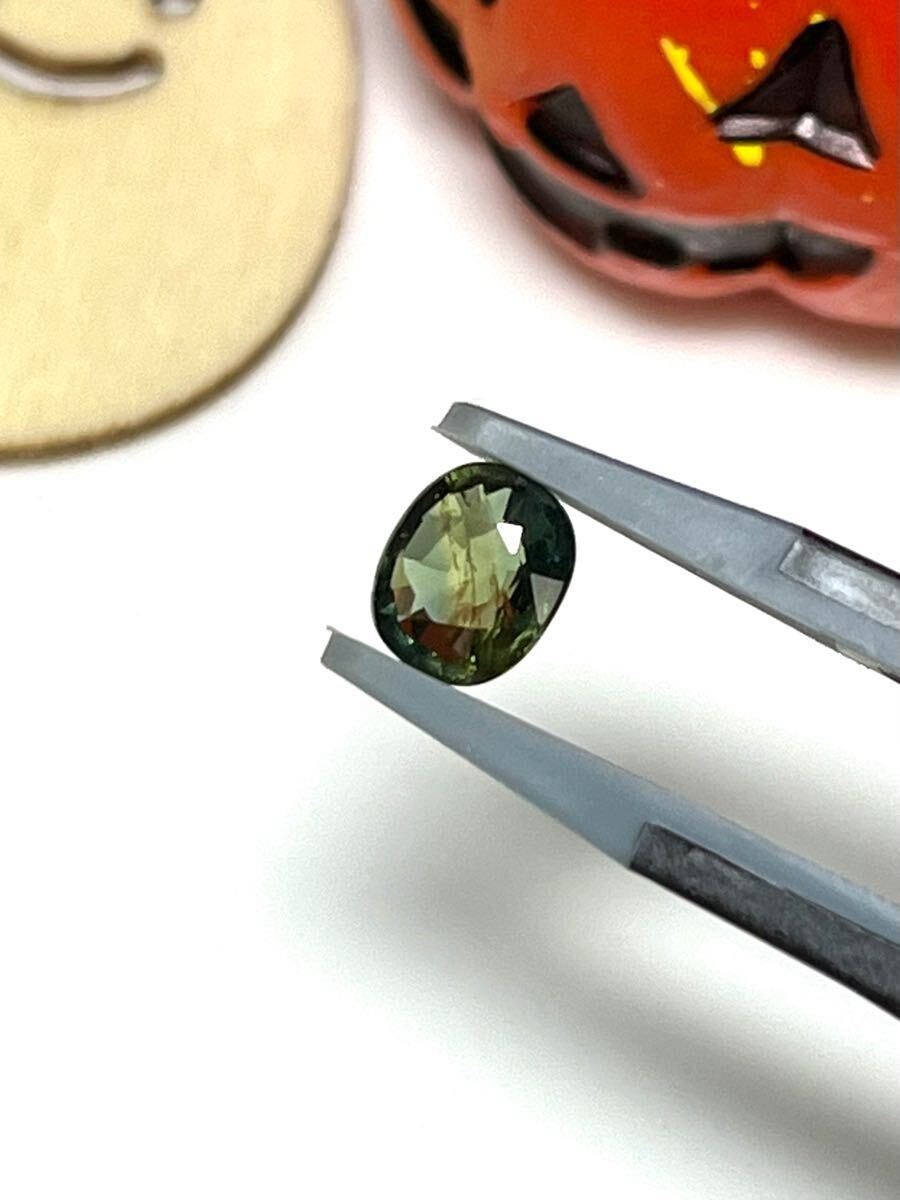 Yahoo!オークション - 非加熱サファイア 0.95ct 6.5x5.5mm VS オーバ...