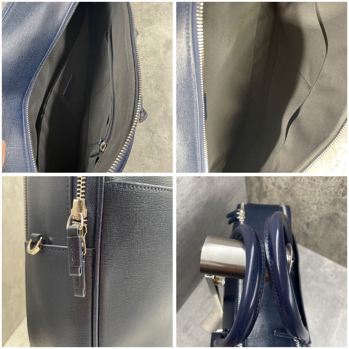 Yahoo!オークション - 【美品】フルラ FURLA ビジネスバッグ 2way A4 P...