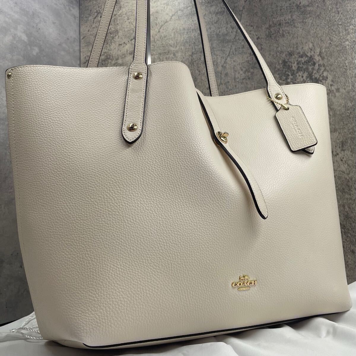 Yahoo!オークション - 【極美品】コーチ COACH A4 PC トートバッグ 肩...