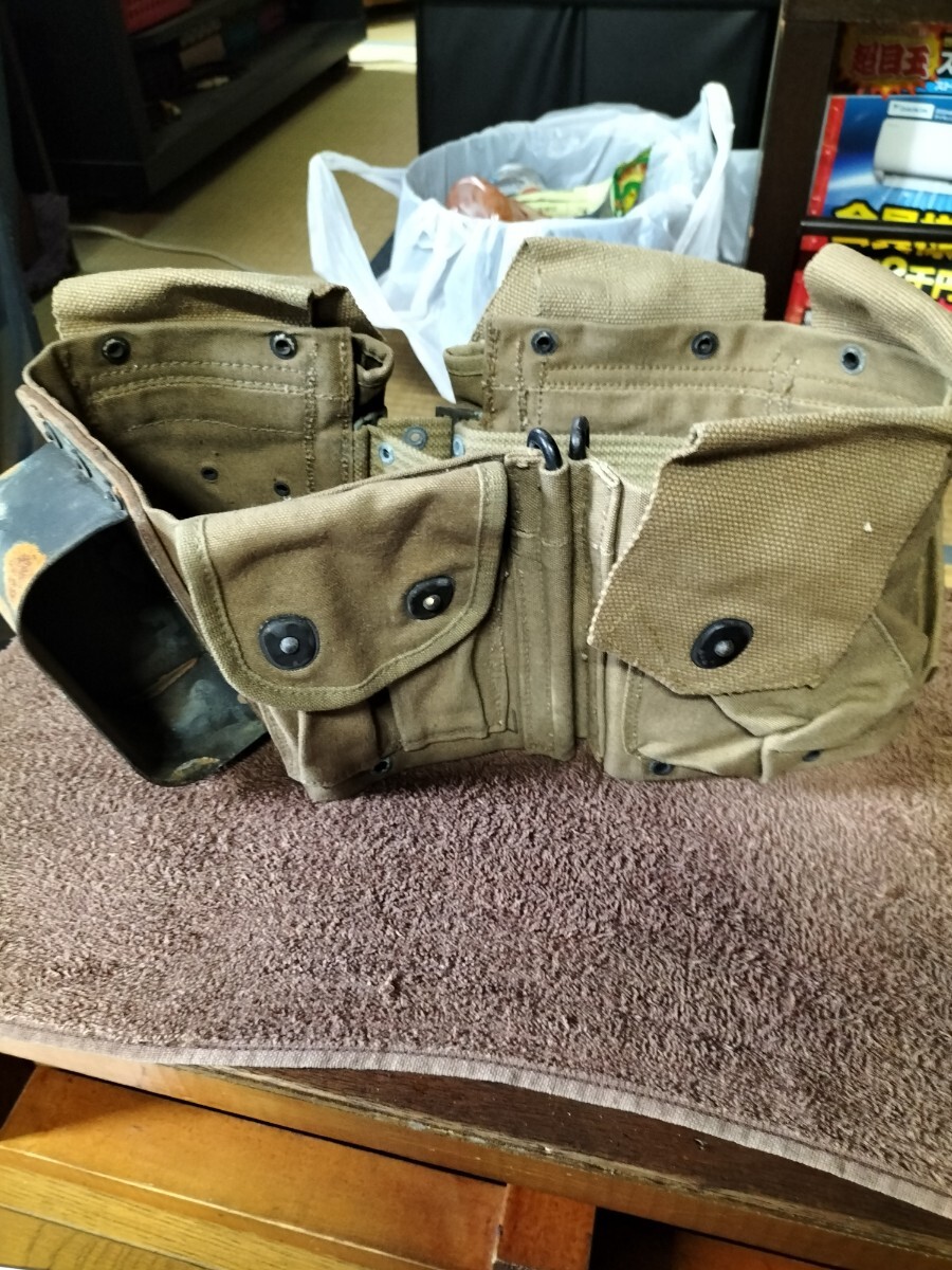 Yahoo!オークション - ww1〜ww2 米軍 マガジンポーチ 入手極難のカキ色...