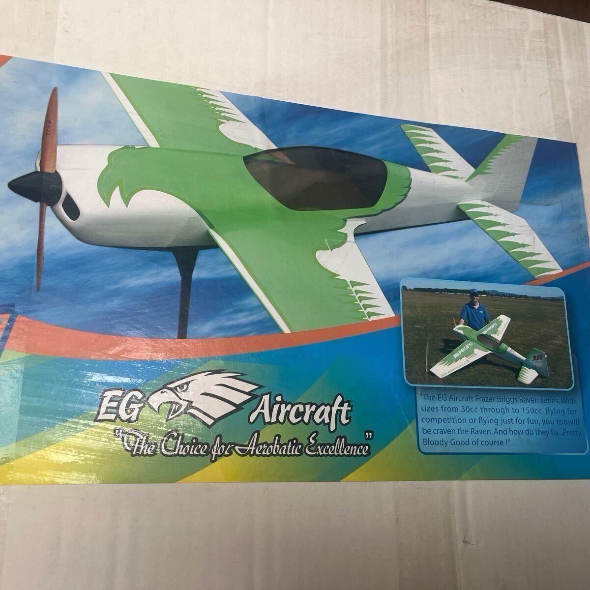 Yahoo!オークション - EG 製 RAVEN 30cc ARF組立キット ブルー