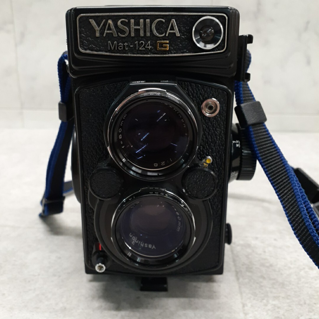 Yahoo!オークション - YASHICA ヤシカ Mat-124G 二眼レフカメラ 2.8 80...