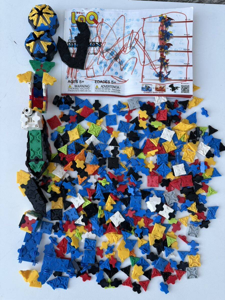 Yahoo!オークション - LaQ ラキュー ブロック玩具 知育玩具 約370g（管...