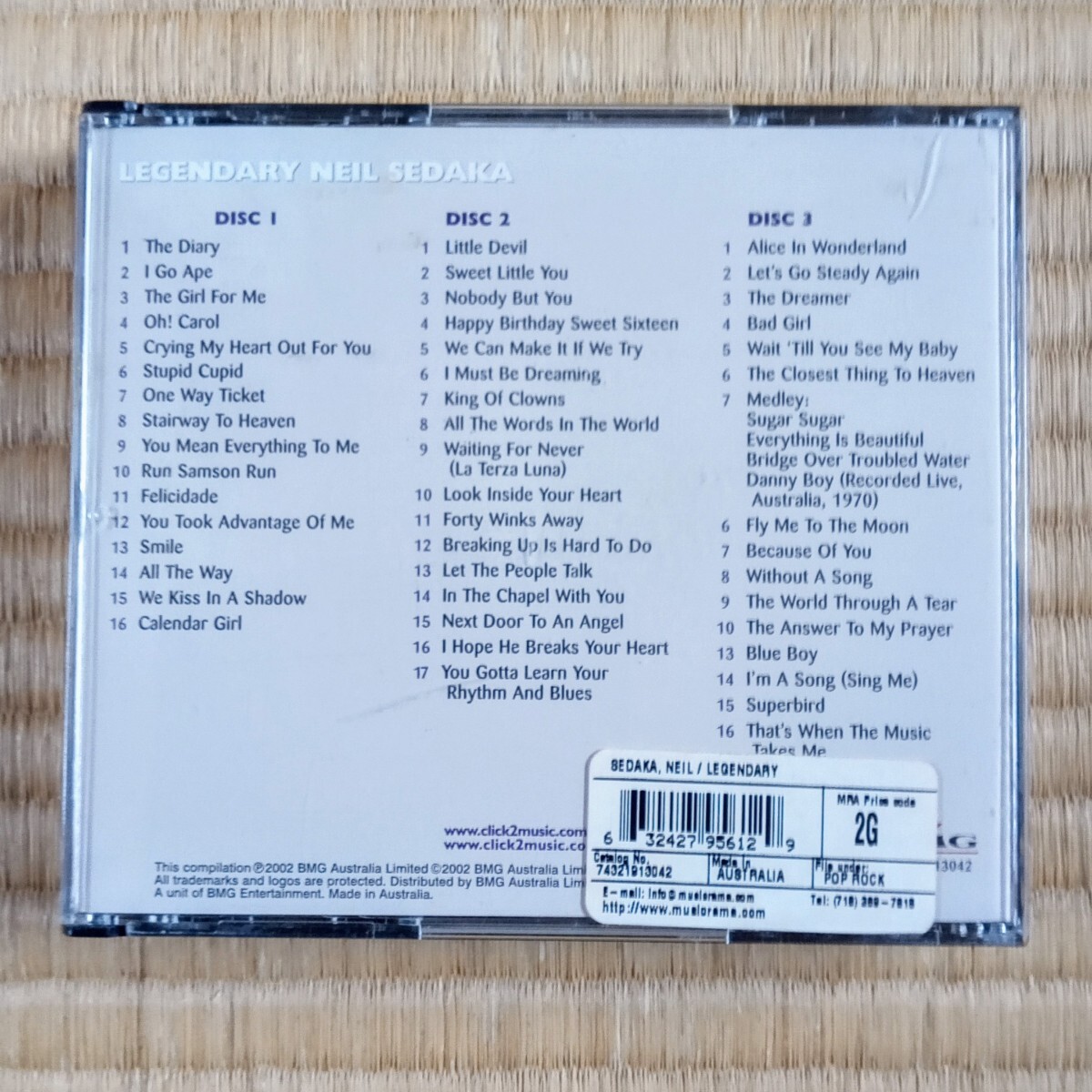 Yahoo!オークション - 即決 稀少 美品 輸入盤 中古3CD Legendary / Ne...