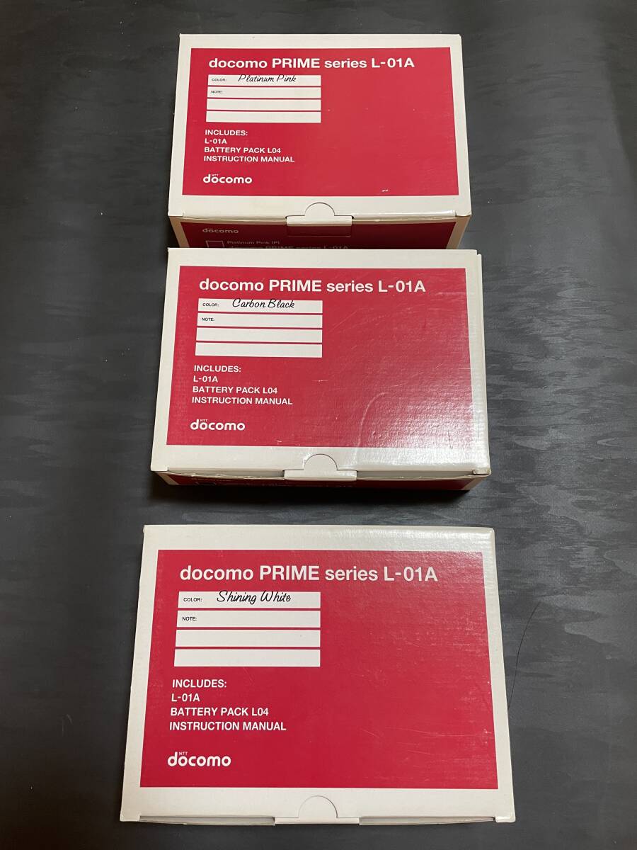 Yahoo!オークション - docomo L-01A 新品 3色セット