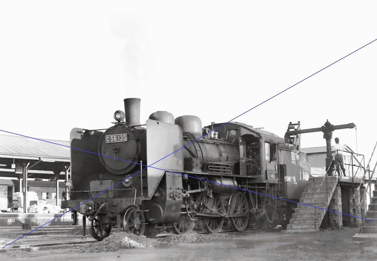 Yahoo!オークション - 半額セール C56135〔宮〕/妻線=昭和40年代のSLモ...