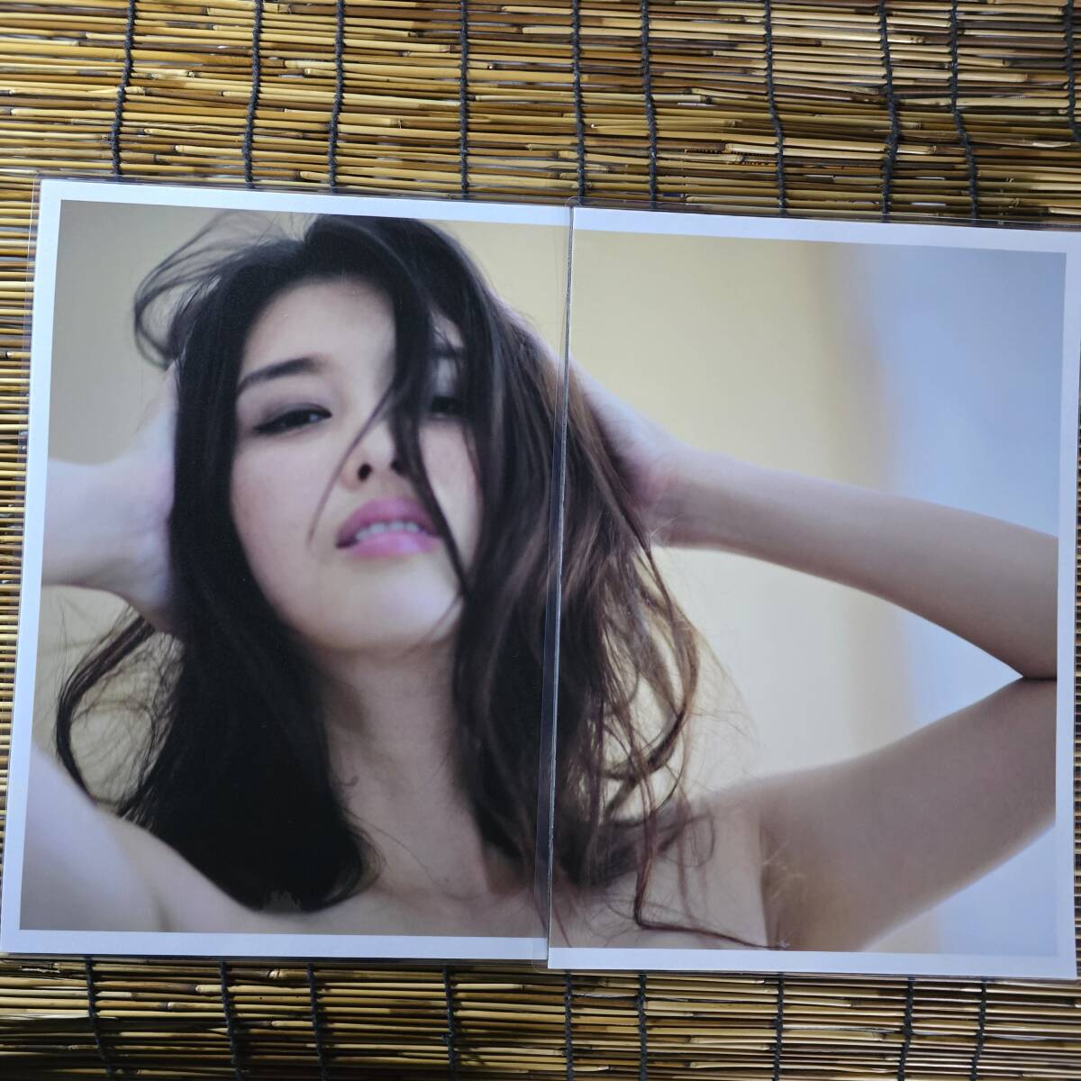 Yahoo!オークション - 【高品質厚手150μラミネート加工】橋本マナ...