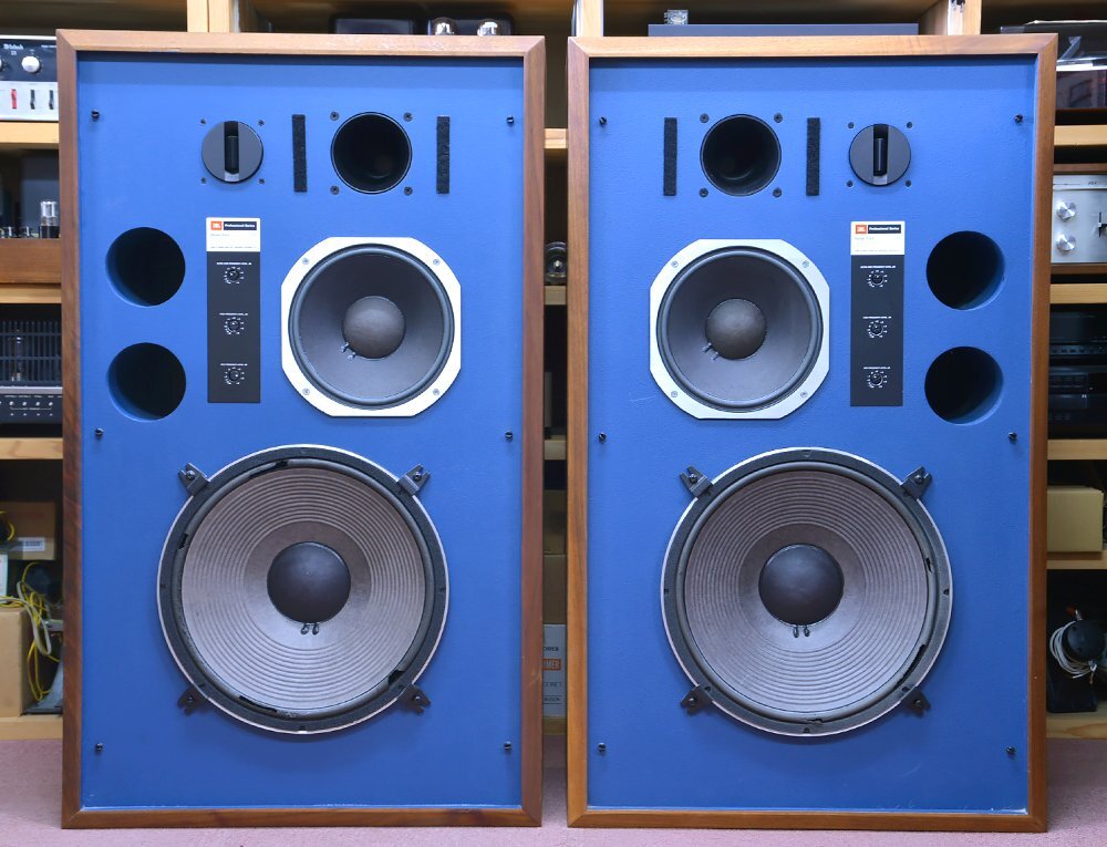 Yahoo!オークション - JBL 4344 スピーカー ペア ウーファーユニット破...