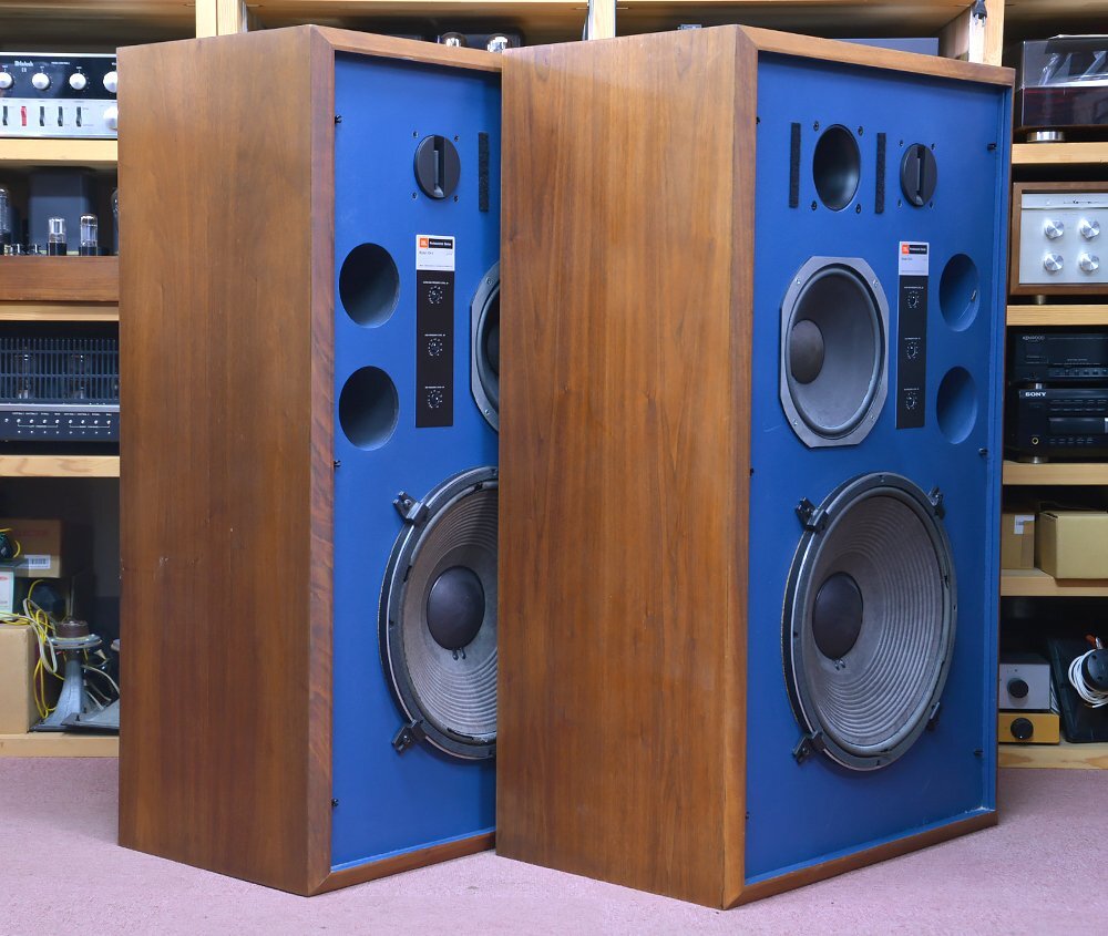 Yahoo!オークション - JBL 4344 スピーカー ペア ウーファーユニット破...