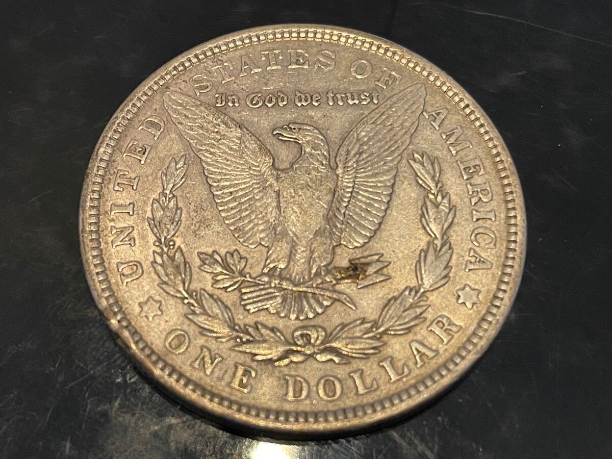 Yahoo!オークション - アメリカ 1921年 モルガンドル 1ドル銀貨 約26.6...