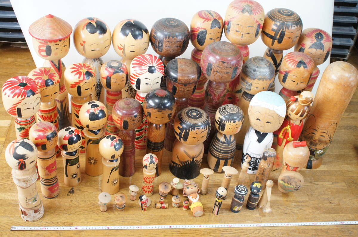 Yahoo!オークション - J321 伝統こけし コレクター放出品 まとめて 創...