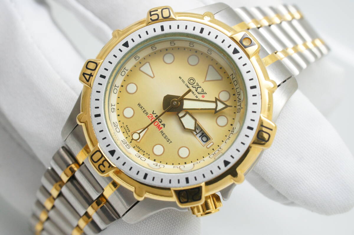 Yahoo!オークション - J76 作動良好 未使用デッドストック CITIZEN シ...