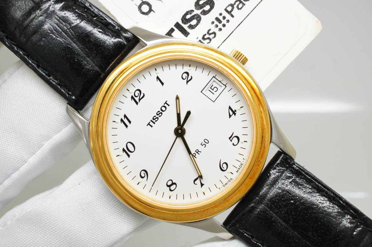 Yahoo!オークション - J94 作動良好 未使用デッドストック TISSOT ティ...