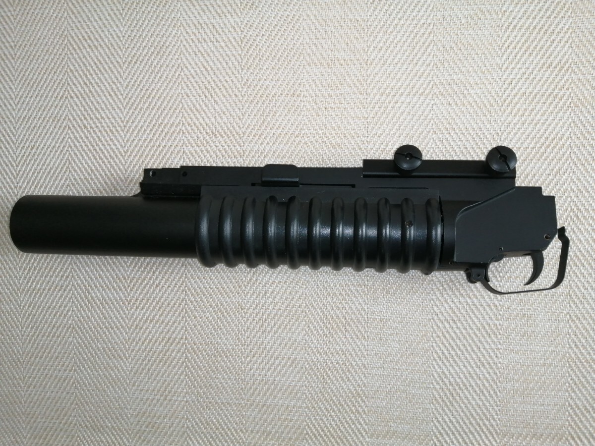 Yahoo!オークション - M203 グレネードランチャー ガスガン 20mmレール...