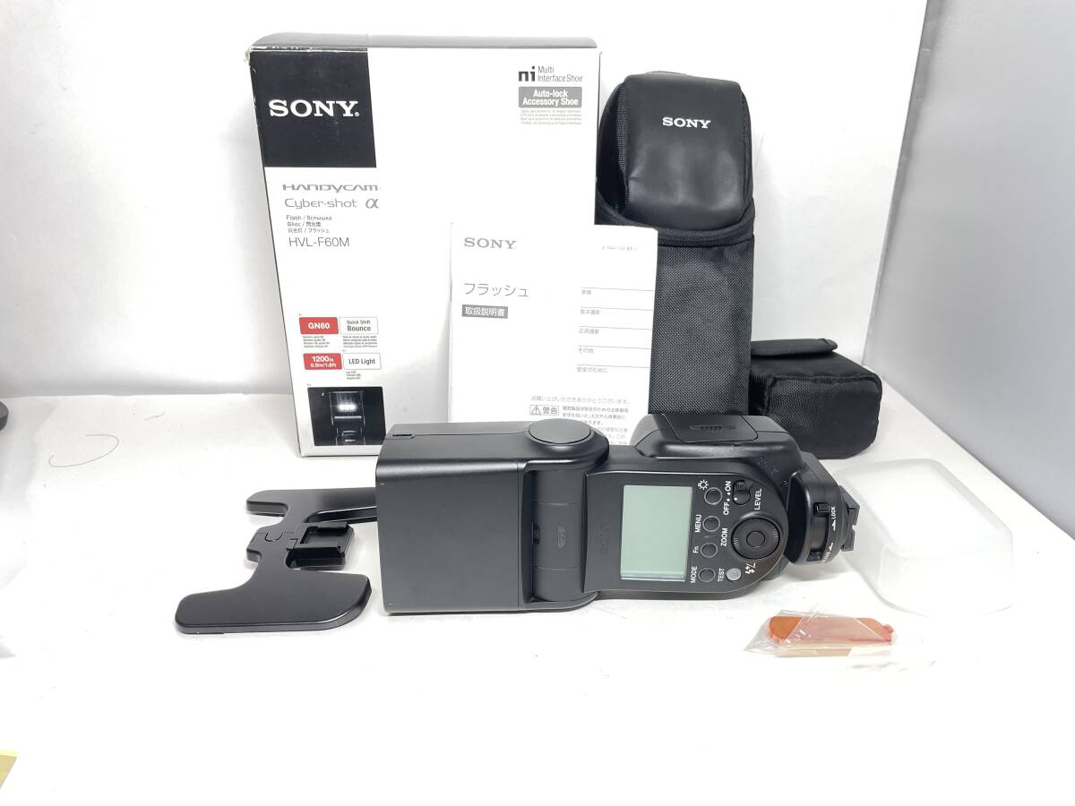 Yahoo!オークション - 元箱付き 極上品 ソニー HVL-F60M フラッシュ