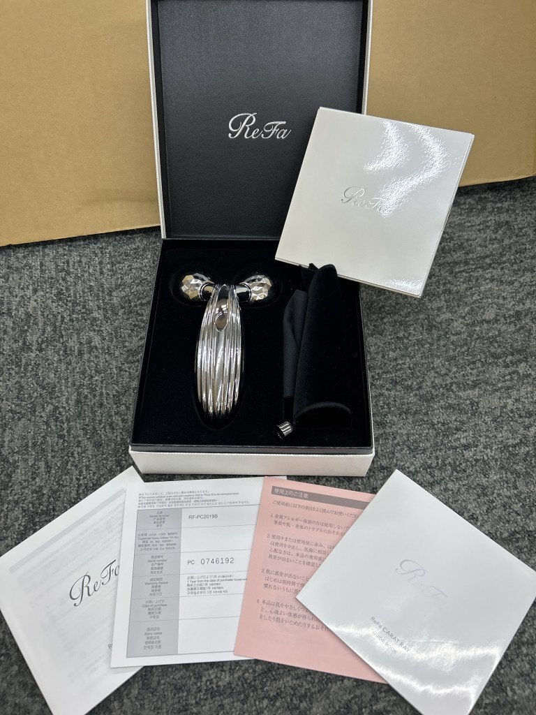 151808 美容機器 美顔ローラー ReFa CARAT RAY リファ カラットレイ 美顔器 RF-PC2019B(美顔ローラー)｜売買されたオークション情報、yahooの商品情報を ...
