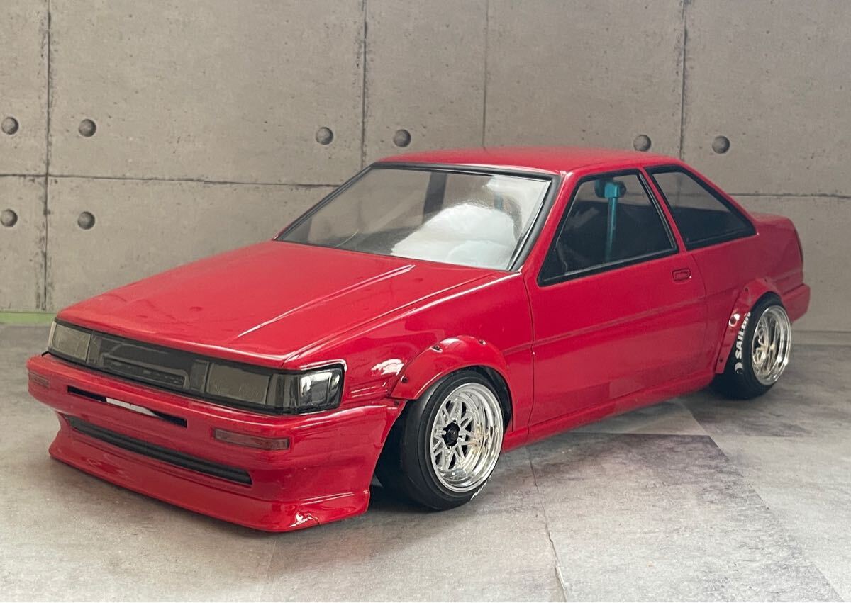 Yahoo!オークション - パンドラRC TOYOTA AE86 レビン 2dr オーバーフ...