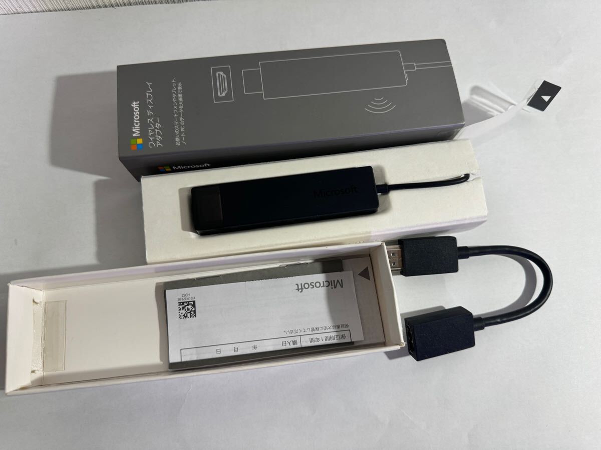 Yahoo!オークション - マイクロソフト 1628 ワイヤレスディスプレイ ア...