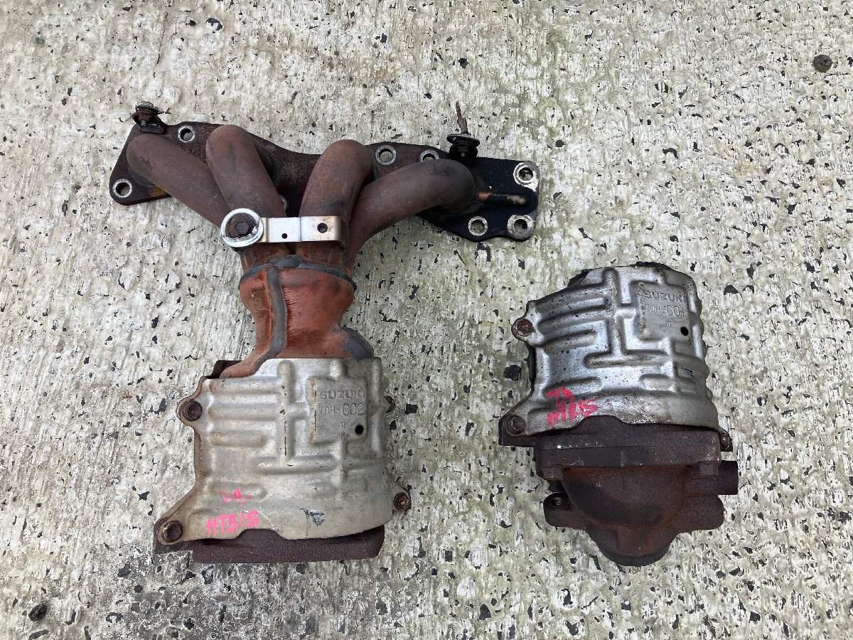 HT51S スイフト スズキ純正 触媒 キャタライザー コンバーター ジャンク 2台分 70H-C02 70H-C01(触媒、エキマニ、フロントパイプ)｜売買されたオークション情報、yahoo ...