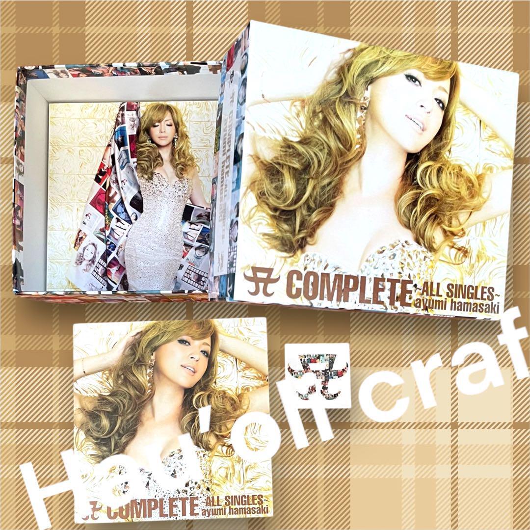 Yahoo!オークション - 【CD3枚組+DVD】浜崎あゆみ COMPLETE ALL SINGLE...