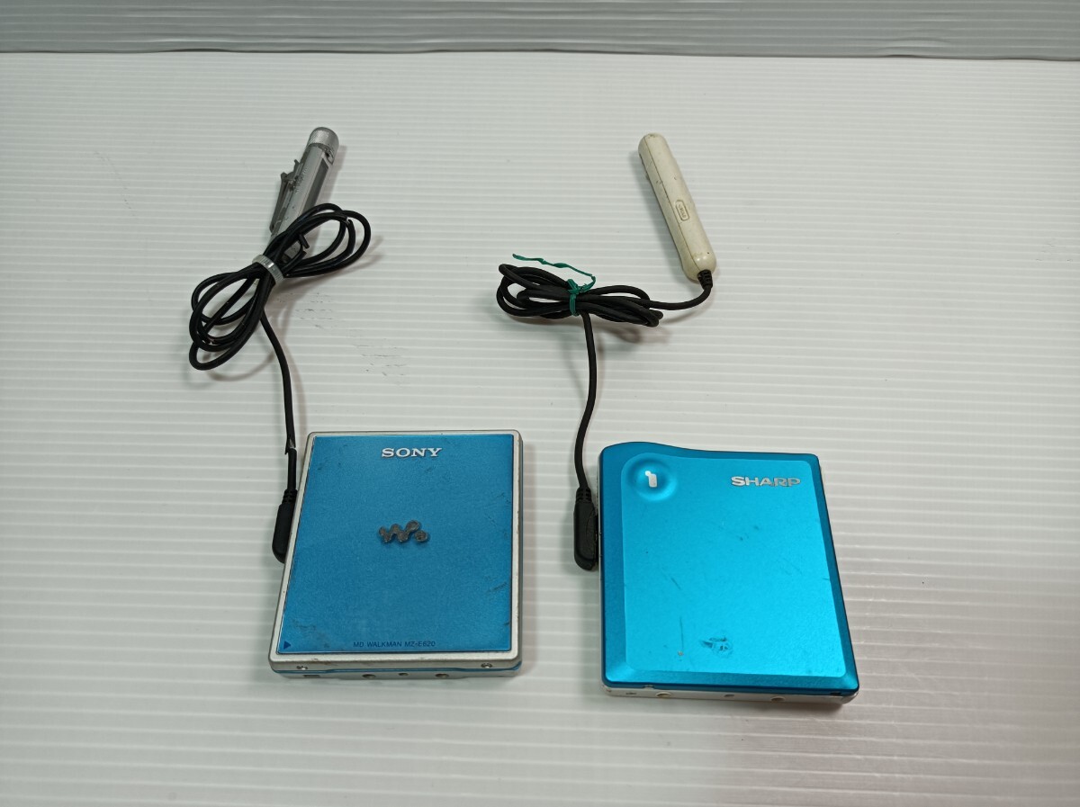 Yahoo!オークション - nn0202 002 SONY MD WALKMAN MZ-E620 / SHARP 1-...
