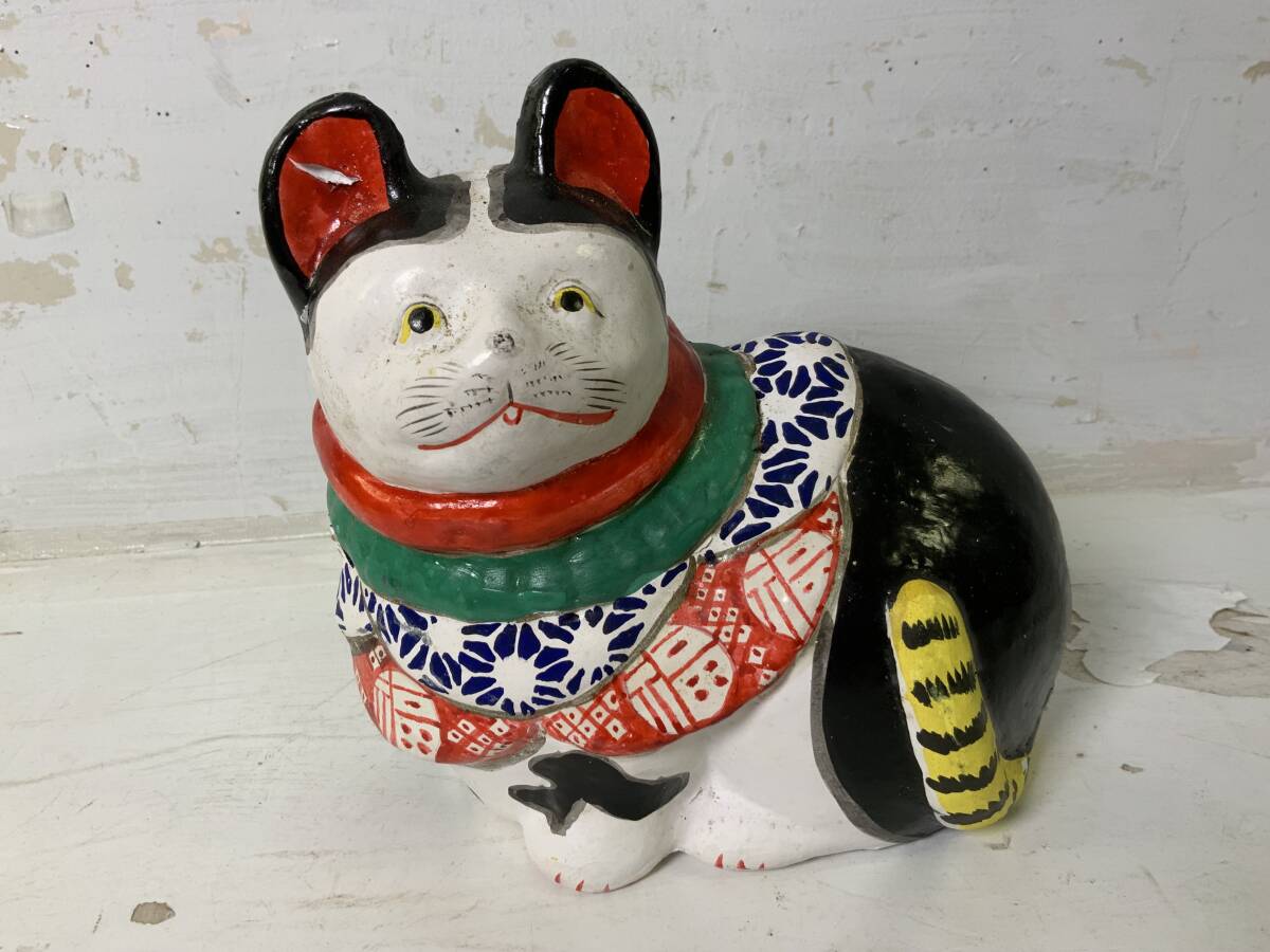 土人形 奈良久雄 Yahoo!オークション 猫かも