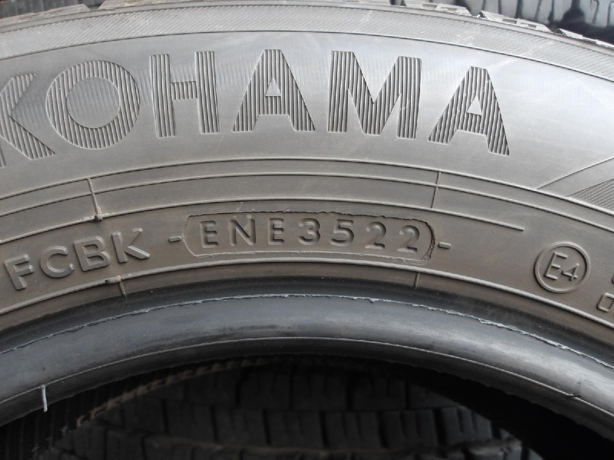 Yahoo!オークション - N202-3 送料無料 155/70R13 冬4本セット スタッ...