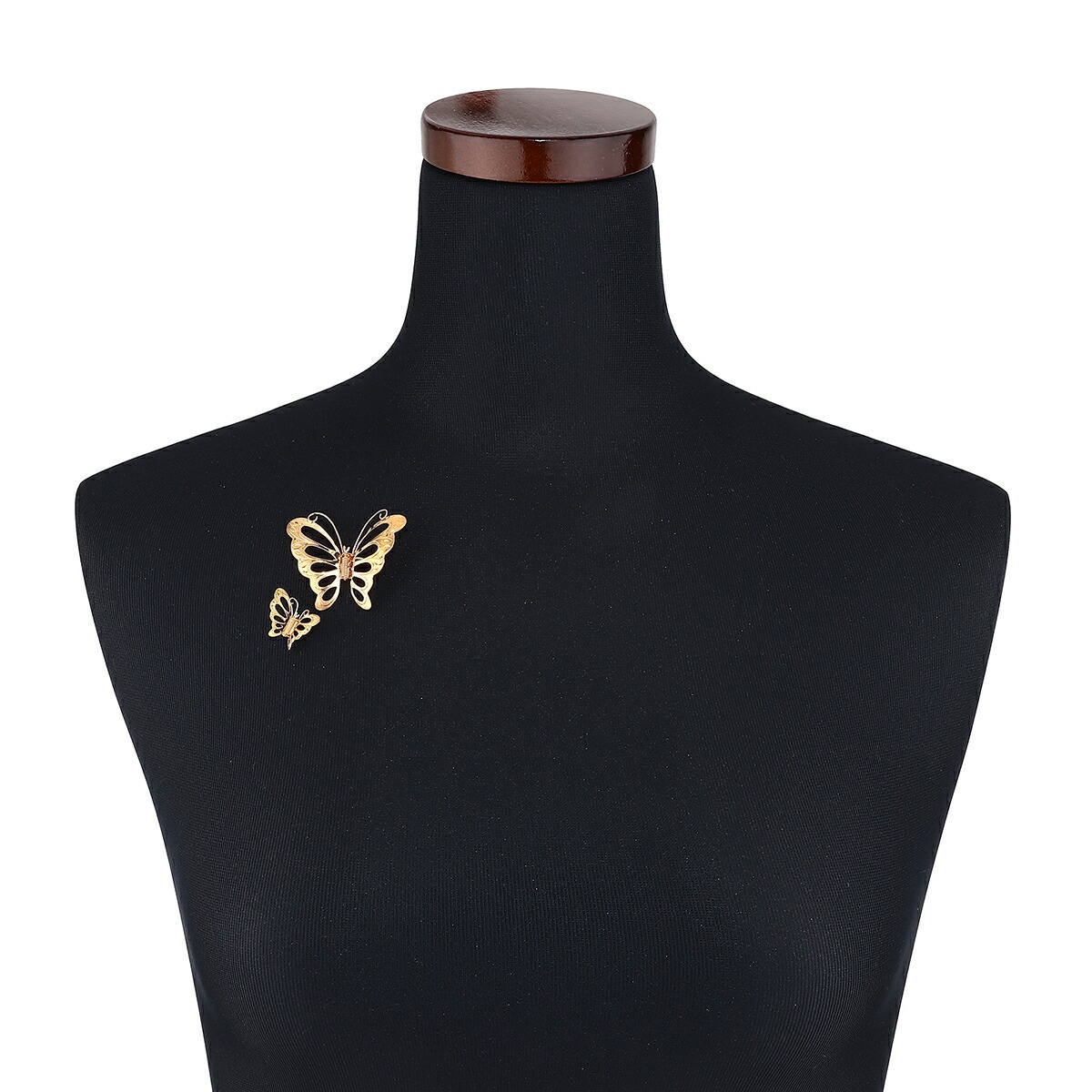 Yahoo!オークション - ギンザタナカ バタフライモチーフブローチ K18 G...