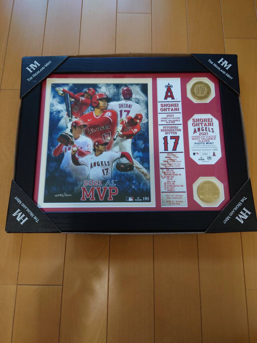 Yahoo!オークション - 大谷翔平 2021 MVP 記念 フォトミント コイン