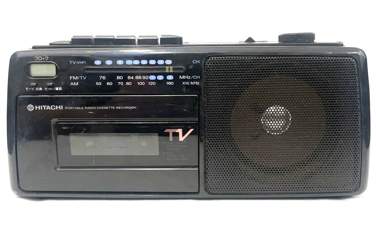 Yahoo!オークション - 【B】【13859】 HITACHI 日立 TRK-5450 ラジカセ...