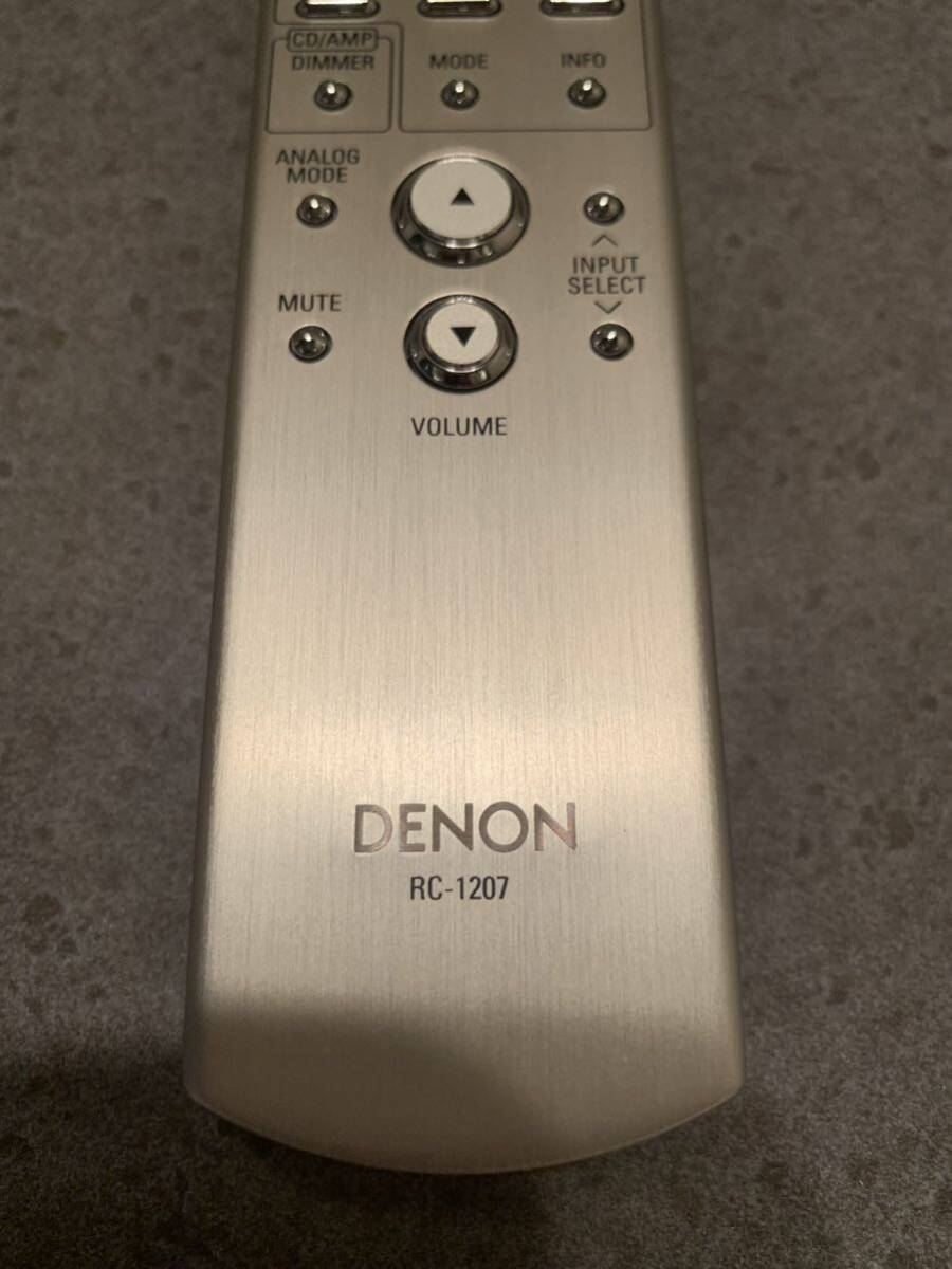 DENON RC-1207 CDプレーヤー プリメインアンプ DCD2500NE PMA2500NE 用 リモコン デノン デンオン(DENON)｜売買されたオークション情報、yahooの商品 ...