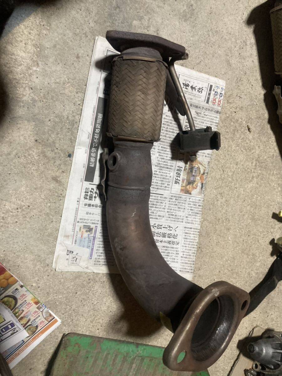 Yahoo!オークション - オデッセイ RB1 純正 フロントパイプ k24a ホン...