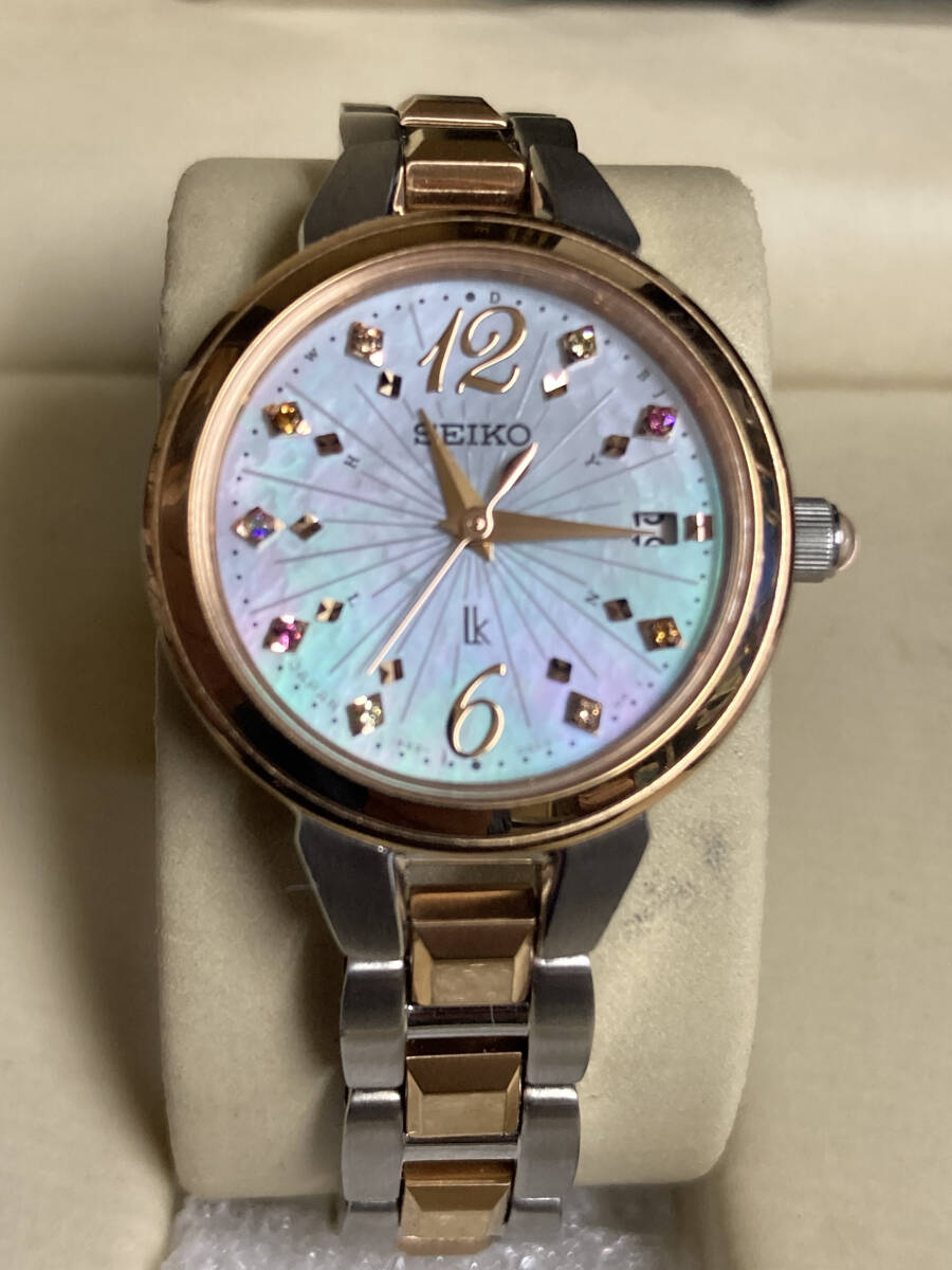 Yahoo!オークション - SEIKO LK ルキア RADIO WAVE CONTROL SOLAR 10B...
