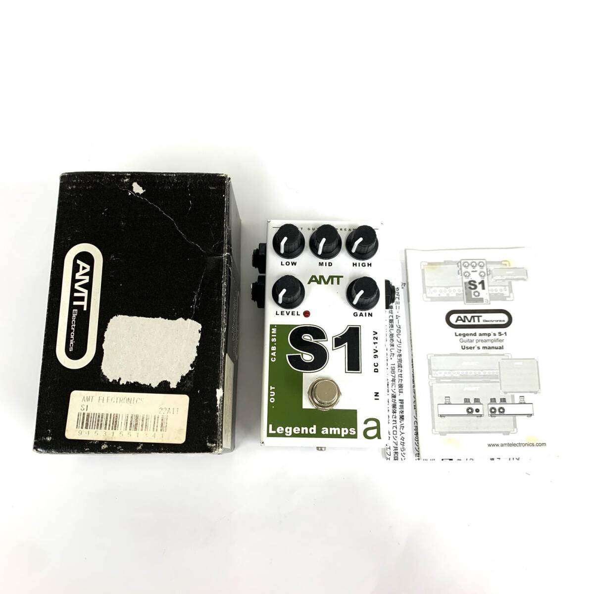 Yahoo!オークション - AMT ELECTRONICS S-1 プリアンプ アンプシミュレ...