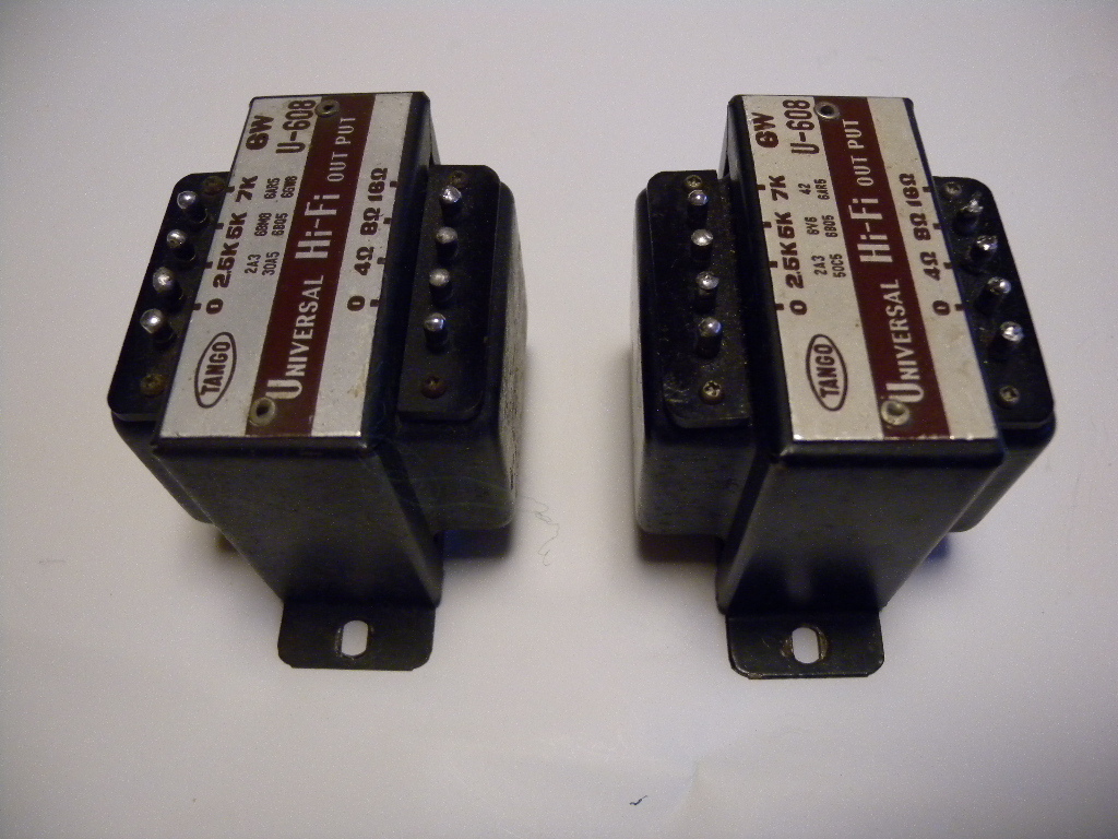 Yahoo!オークション - シングルアンプ用出力トランス タンゴ（TANGO）U...