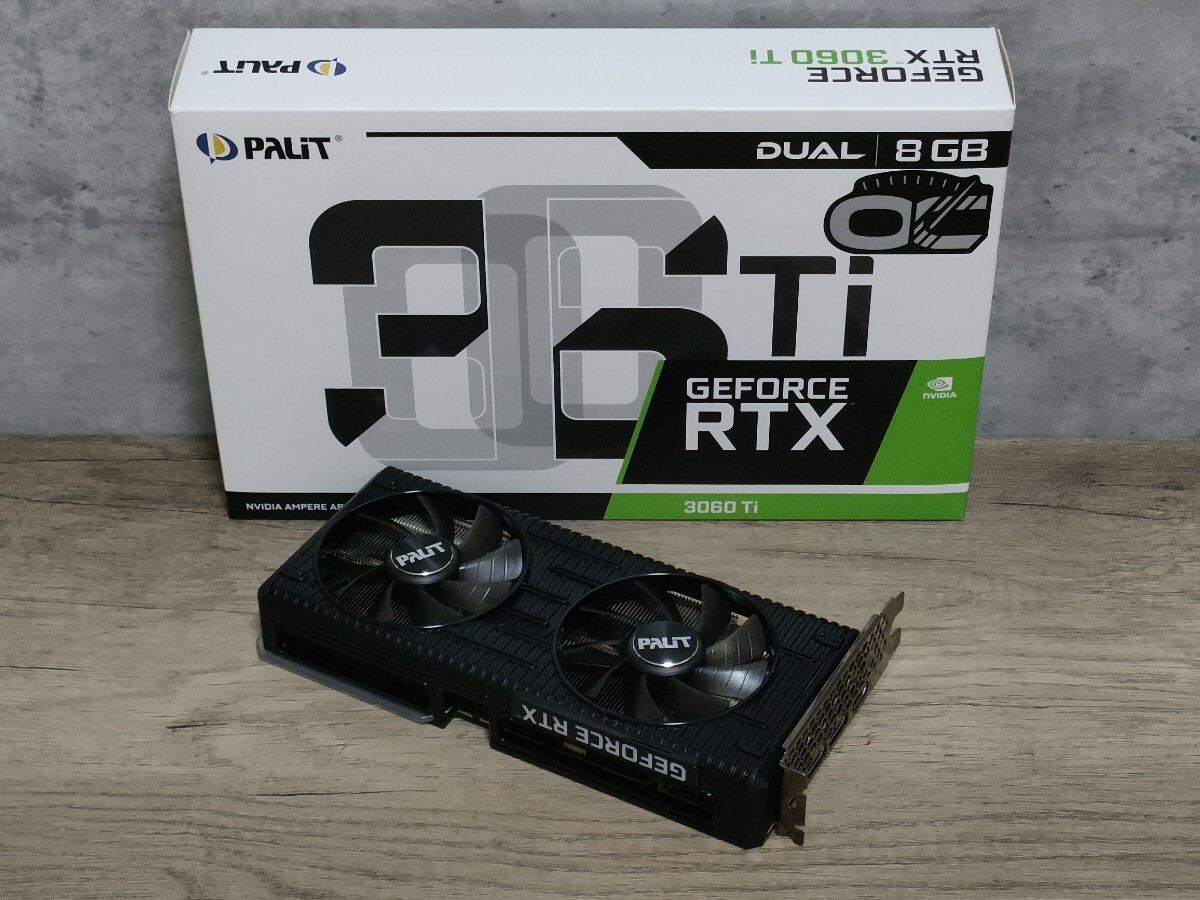 NVIDIA Palit GeForce RTX3060Ti 8GB DUAL OC グラフィックボード(PCI Express)｜売買されたオークション情報、yahooの商品情報をアーカイブ ...