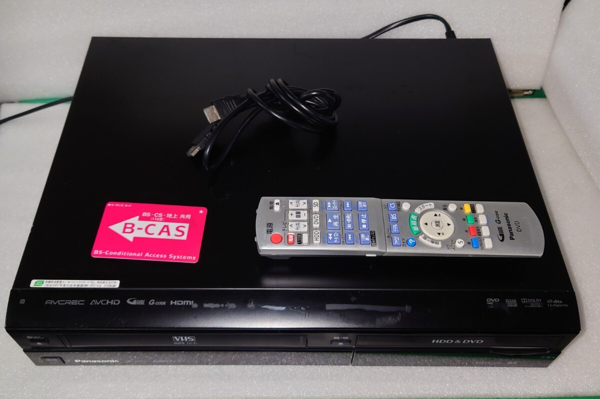 Yahoo!オークション - Panasonic DMR-XP25V 2009年製 250GB.VHS DVD HD...