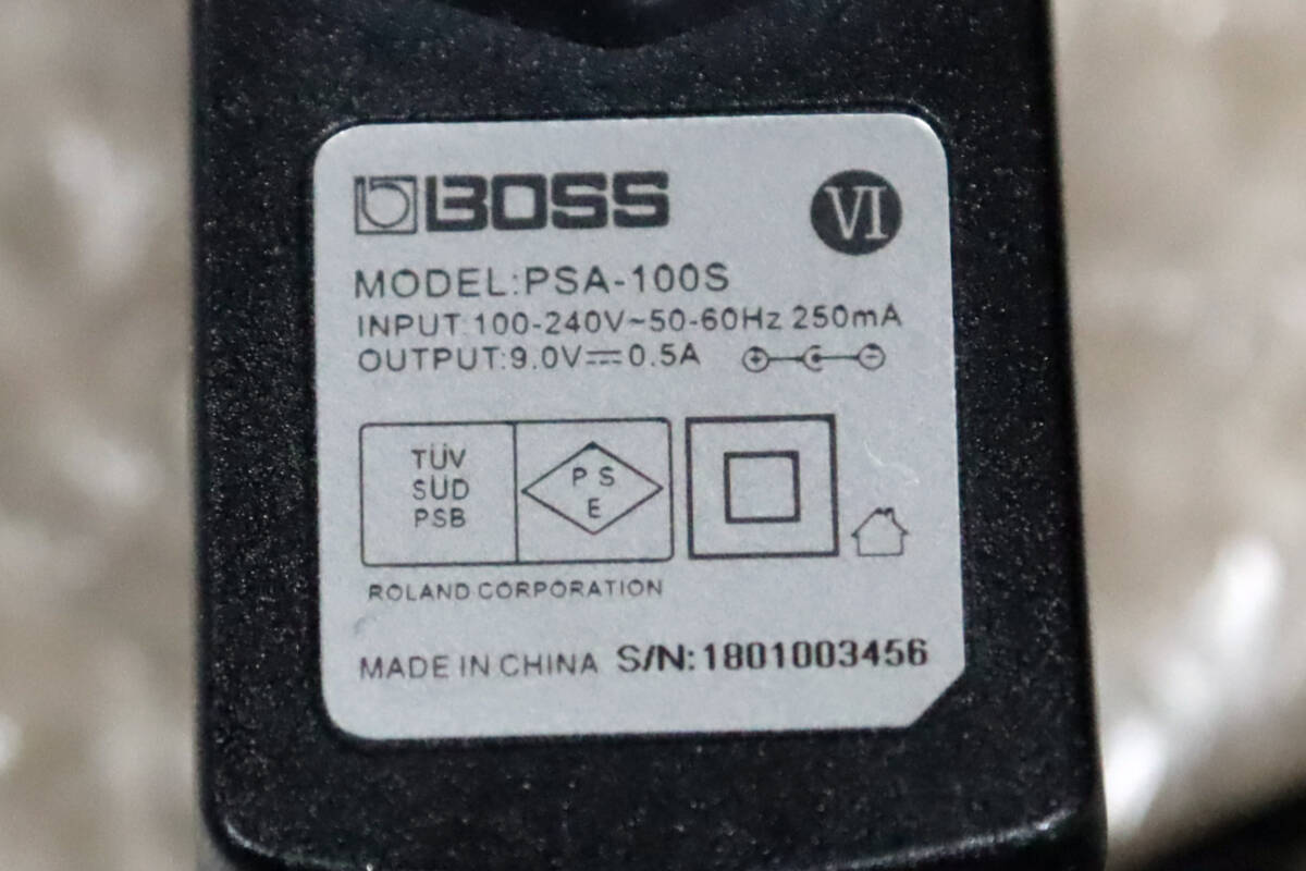 Yahoo!オークション - BOSS PSA-100S (S2) DC9V 0.5A 500mA ボス アダ...