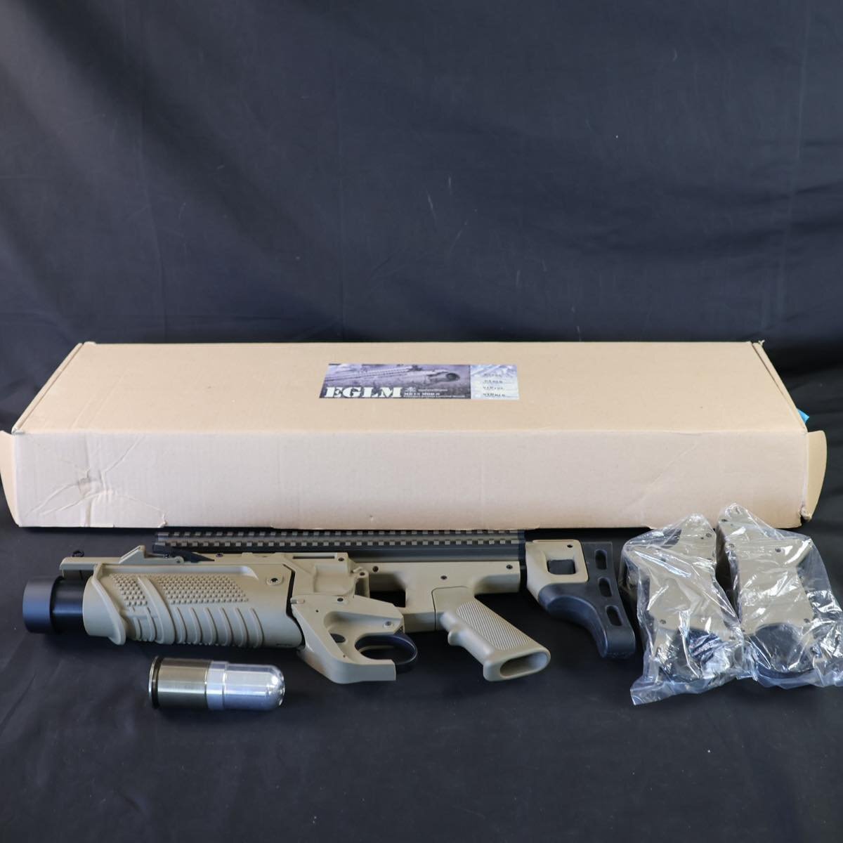 Yahoo!オークション - VFC EGLM 40mm グレネードランチャー DX FDE ガ...