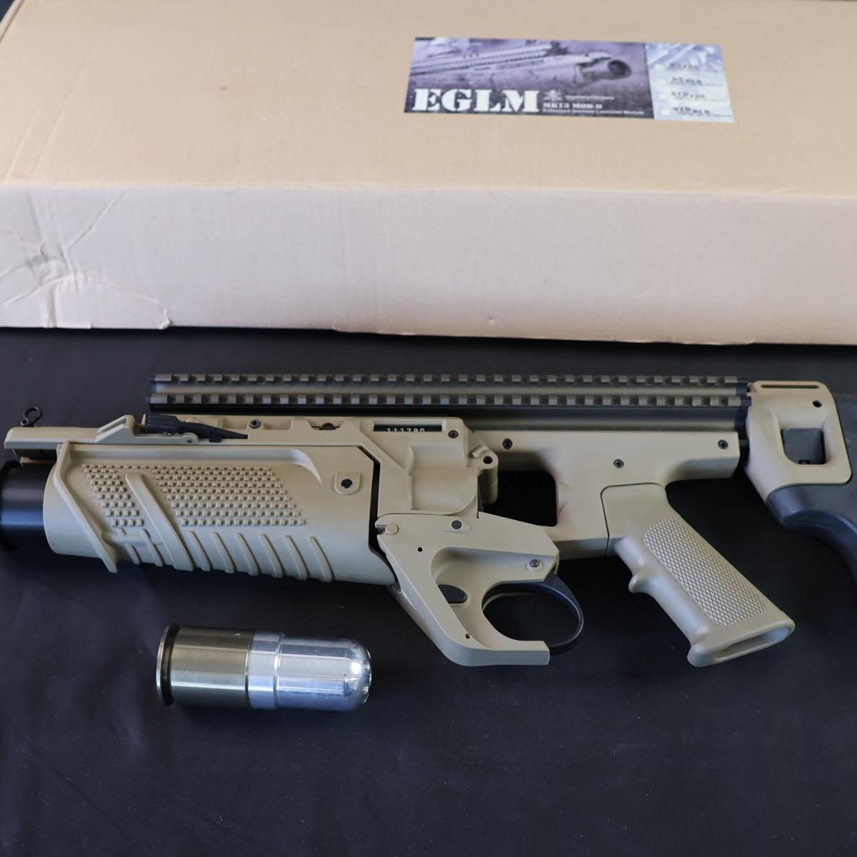 Yahoo!オークション - VFC EGLM 40mm グレネードランチャー DX FDE ガ...