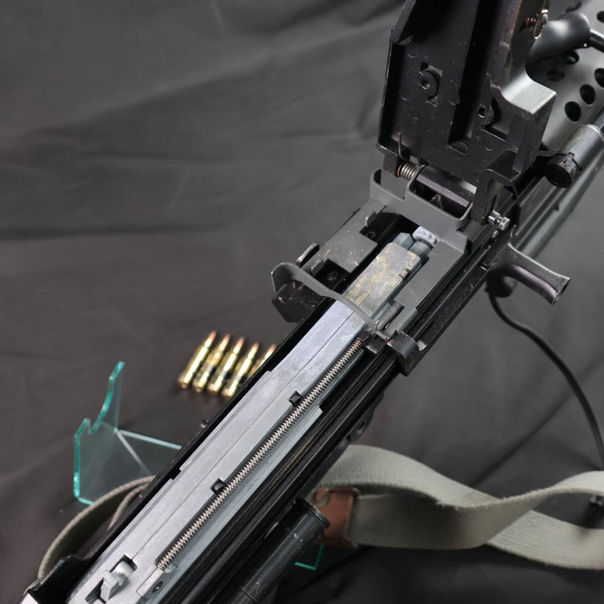 Yahoo!オークション - A&K M249 ミニミ MINIMI PARA 空挺 電動ガン #12...