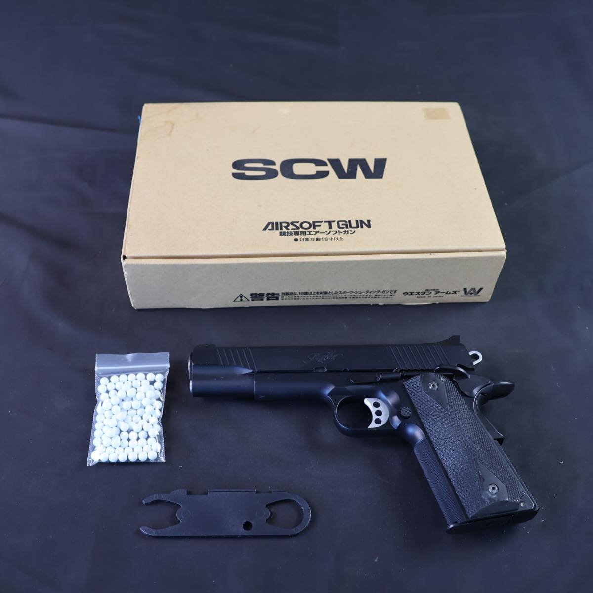 Yahoo!オークション - WESTERN ARMS WA SCW キンバー LAPD SWAT CUSTOM...