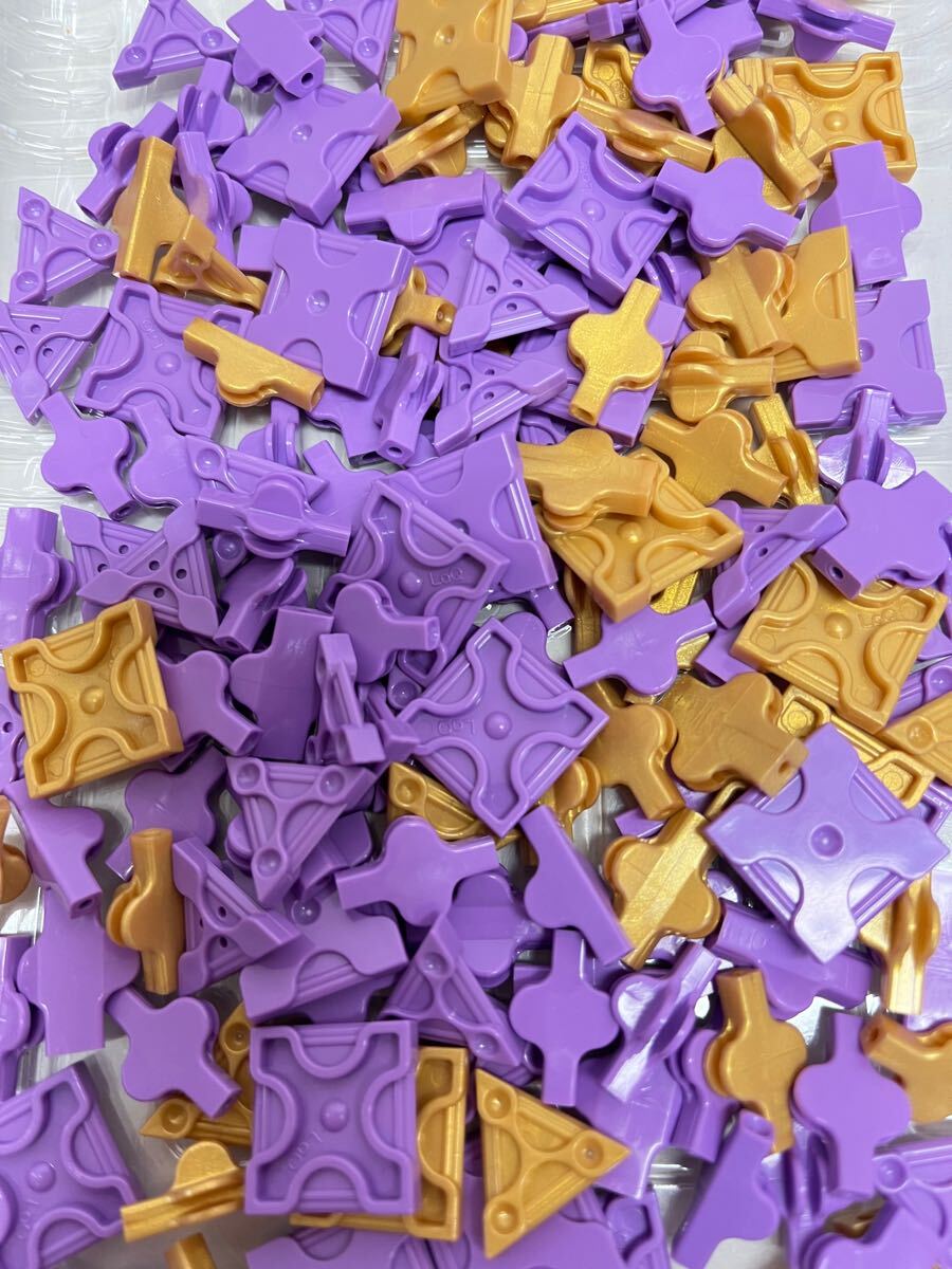 Yahoo!オークション - LaQ ラベンダー100ピース ゴールド50ピース