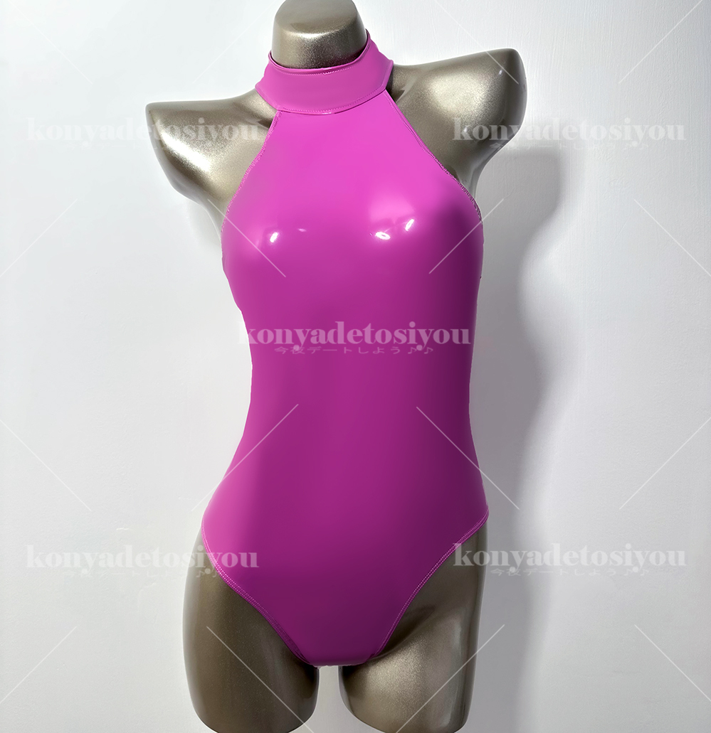 Yahoo!オークション - LJH23047バラ 超光沢 バックシャン ハイレグ 水...