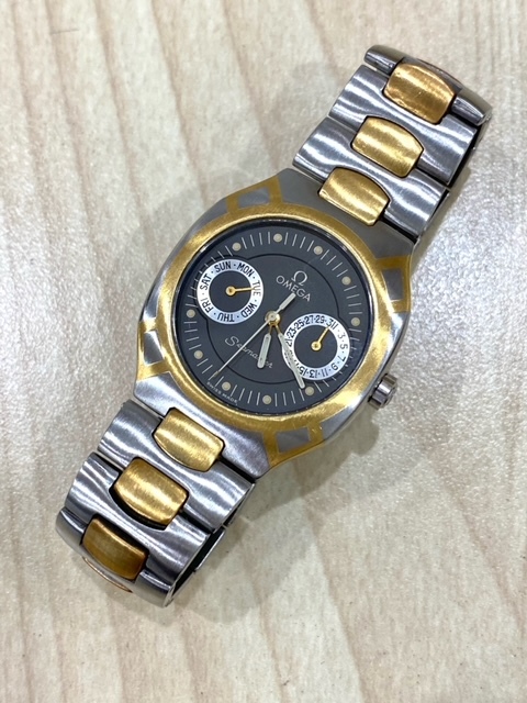 電池交換済 稼動品 時計 腕時計 オメガ OMEGA 1444 シーマスター ポラリス SEAMASTER POLARIS 396 1022 / 396 1222 腕回り約15cm(シーマ ...