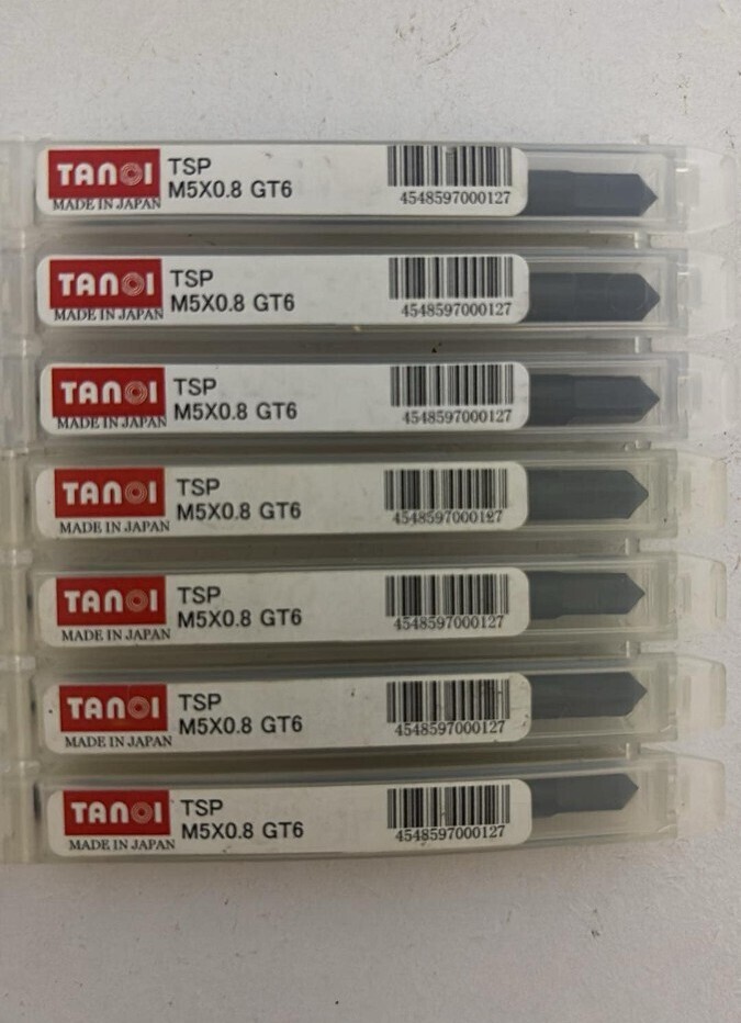 Yahoo!オークション - 田野井製作所 Tスパイラルタップ TSP M5x0.8 GT6...