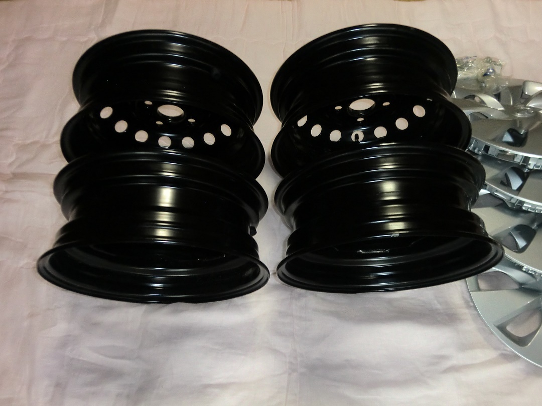 Yahoo!オークション - 新車外し鉄ホイール(J14×5J DOT/50K 4T) 4本+...