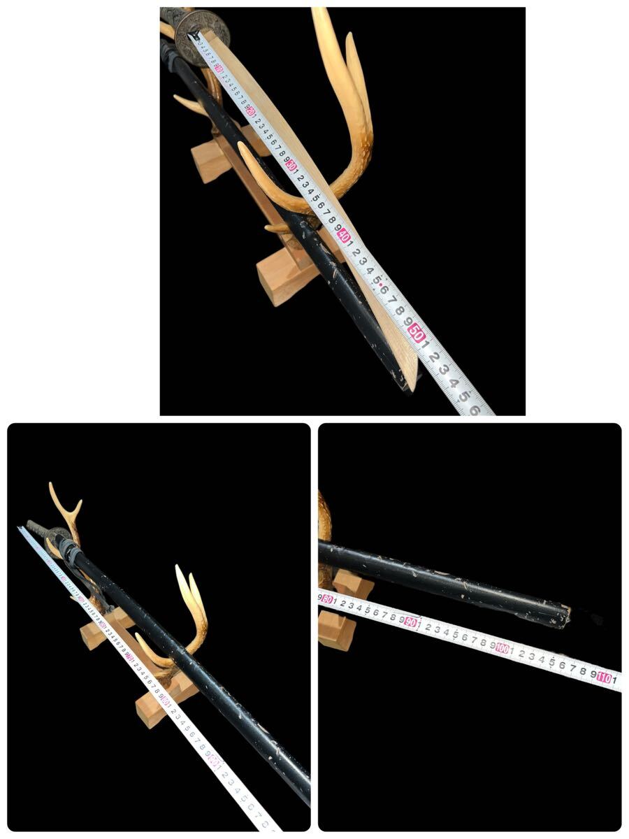 Yahoo!オークション - 模造刀 竹光 詳細不明 刀掛け付