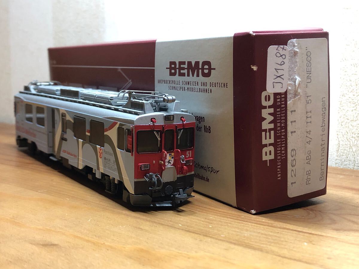 Yahoo!オークション - Bemo 1269111 RhB ABe 4/4 lll 51 “UNESCO“ HO...